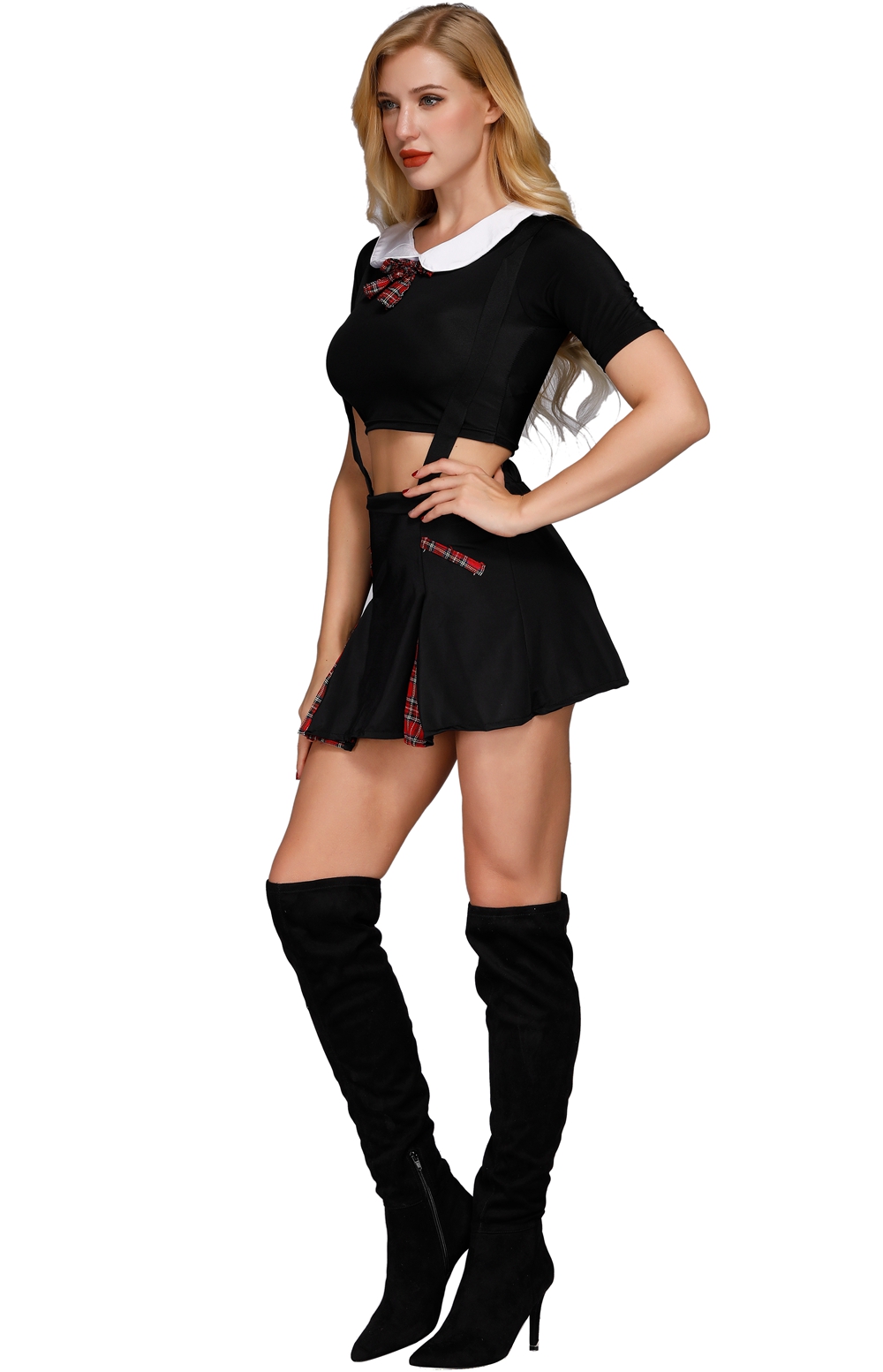 Ladies Naughty Schoolgirl Costume Fancy Dress Costume Uniform Hen